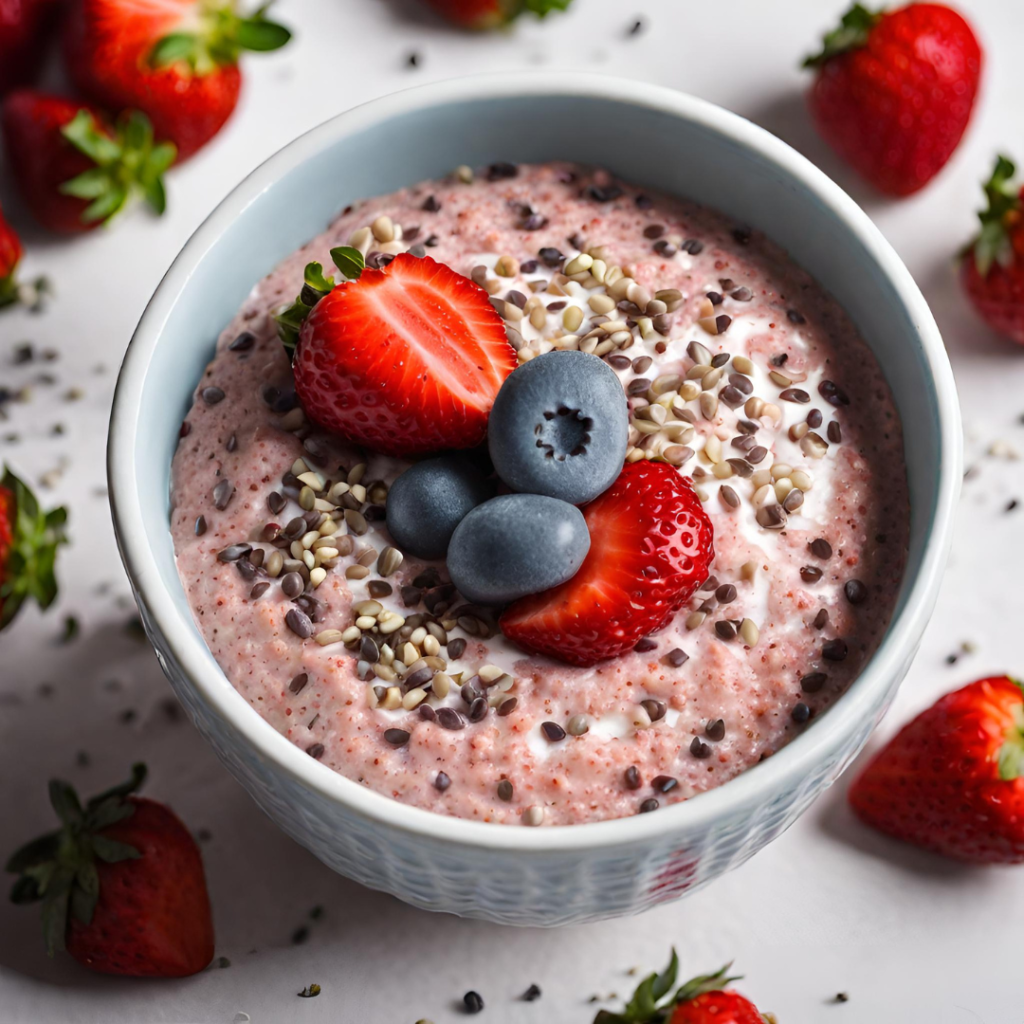 Strawberry Chia Seed Pudding – Shmoolish